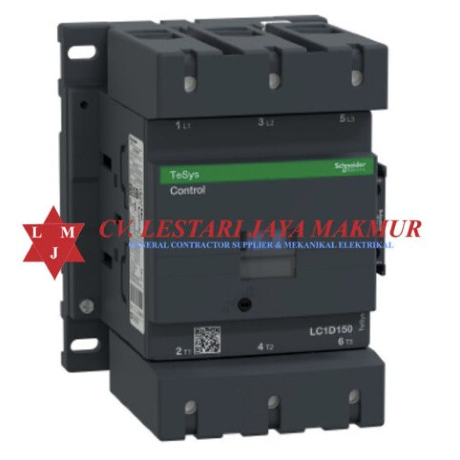 MCCB 3P 150A 3 Phase LC1D150M7 220V Schneider