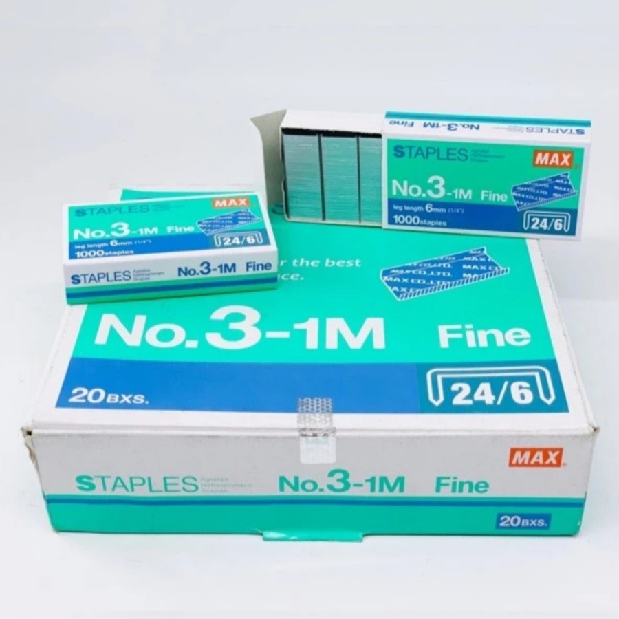 Isi Staples Sedang No.3 MAX