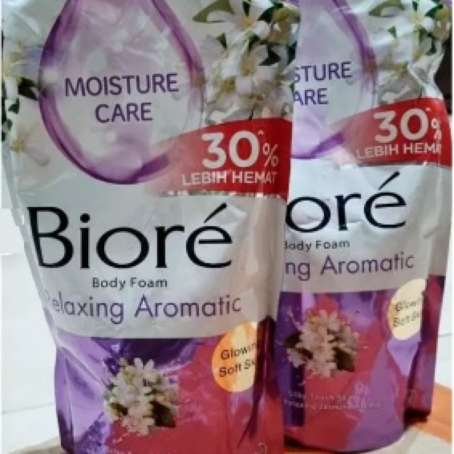 Sabun Mandi Cair Biore Relaxing Aromatic Pouch 800 ml