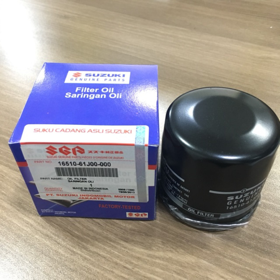 Filter oli mesin MERK SUZUKI filter oli atau saringan oli