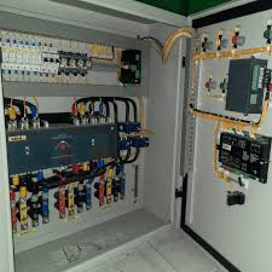 Penambahan Panel ATS dan Penambahan Komponen Relay, MCB, Kabel Control ...