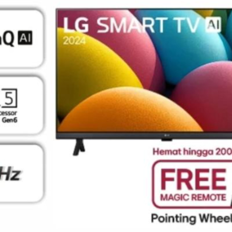 LG 32 inch HD READY SMART TV 32LR600BPSB