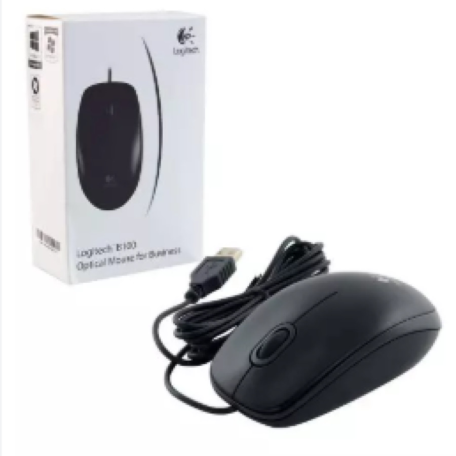 Mouse Logitech Kabel B - 100