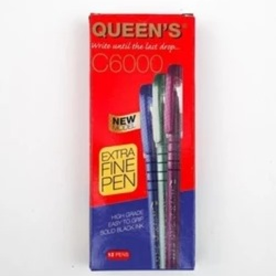 Ballpoint Non Gel Queen's C6000