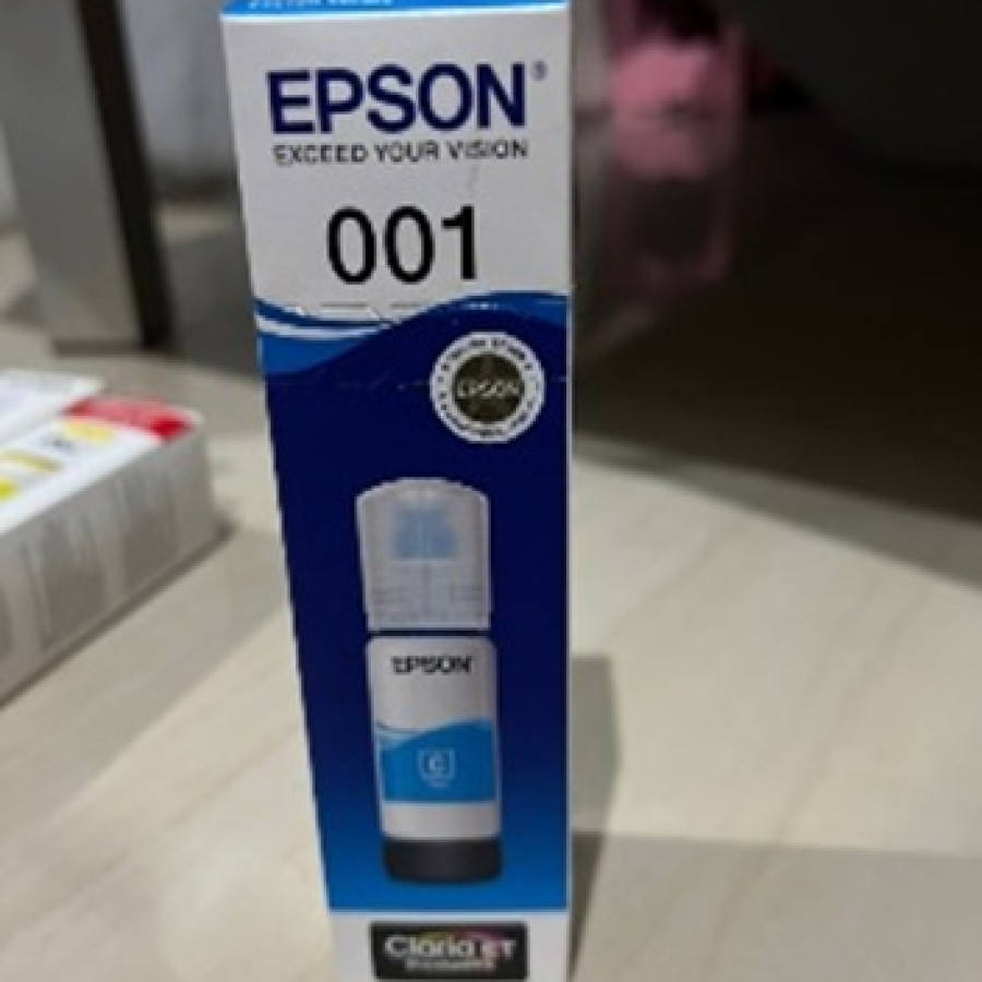 TINTA EPSON 001 CYAN