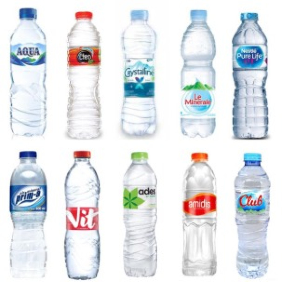 Air mineral botol - Tanggung