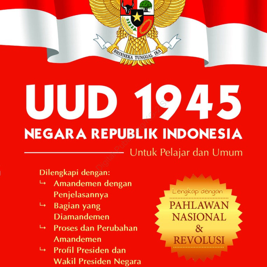 Ebook Undang-Undang Dasar Negara Republik Indonesia Tahun 1945 Beserta ...