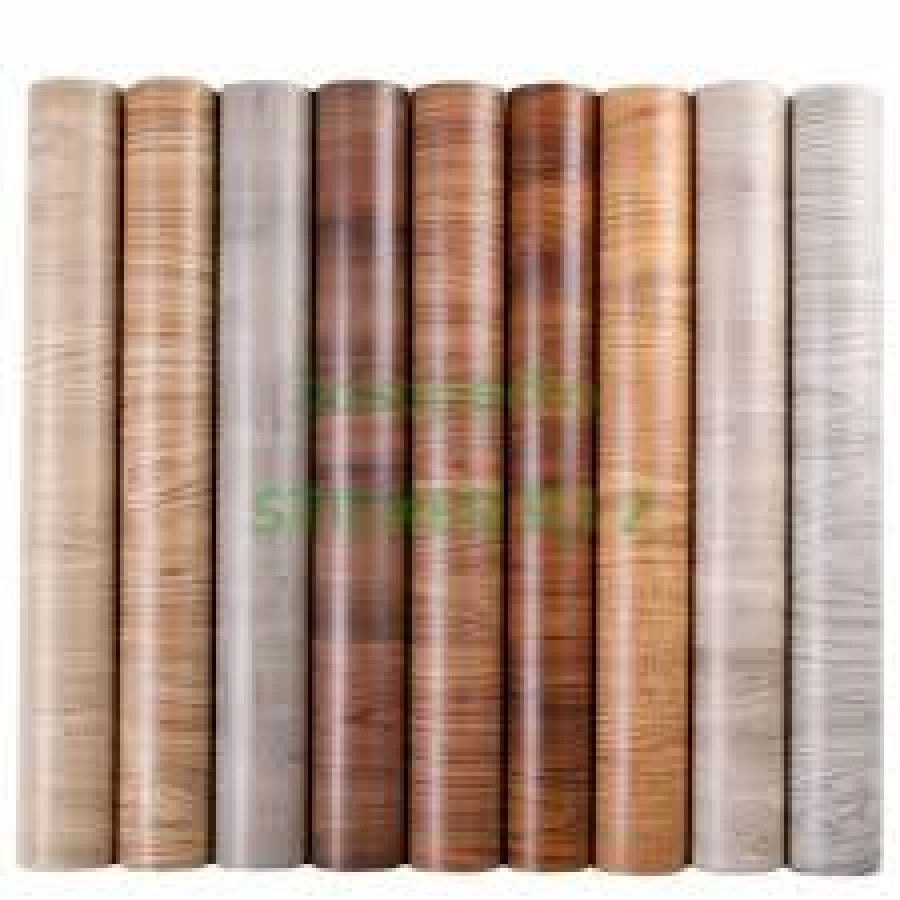 STICKER HPL MOTIF KAYU
