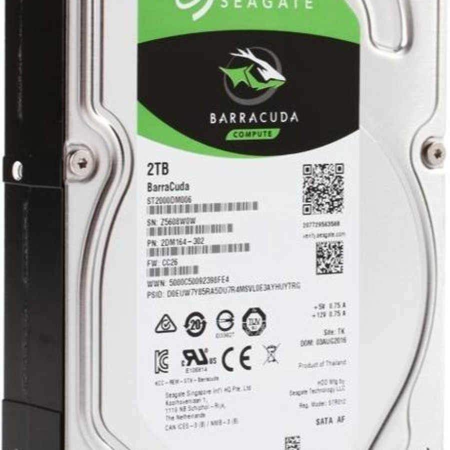 Harddisk Seagate 2TB HDD SATA 3.5"