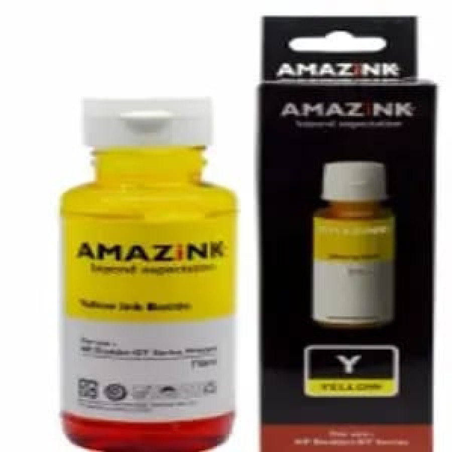 AMAZINK TINTA HP GT SERIES YELLOW 70ml