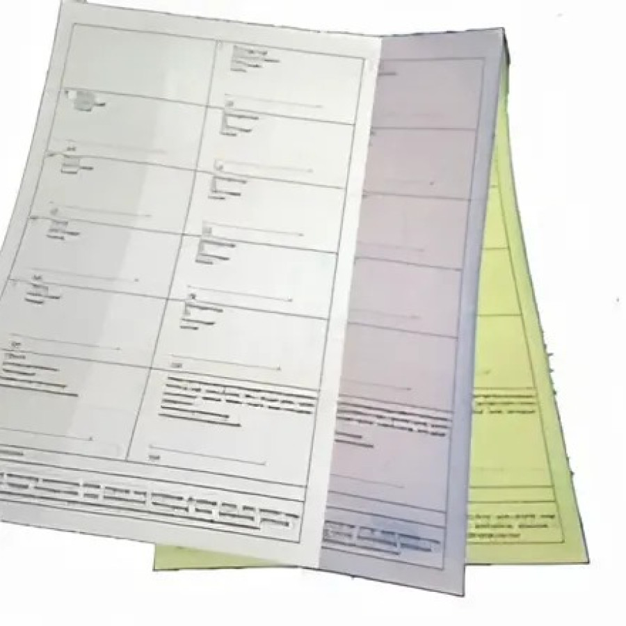 Blanko SPPD 3 ply NCR Ukuran Folio