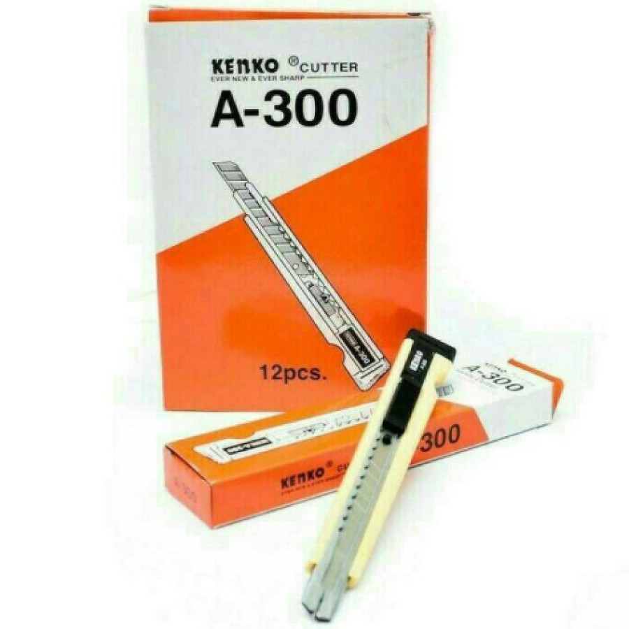 pisau cutter kecil A300 KENKO