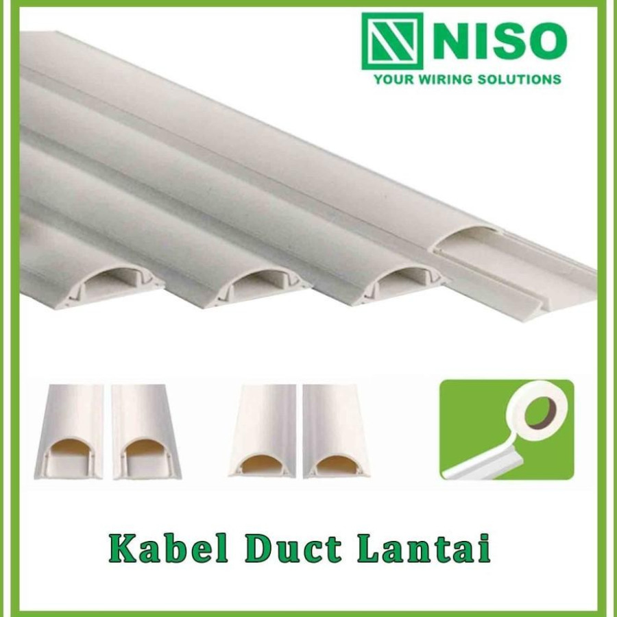 Ducting Lantai ukuran 10x35 panjang 1m merk NISSO - MULYO TEKNIK