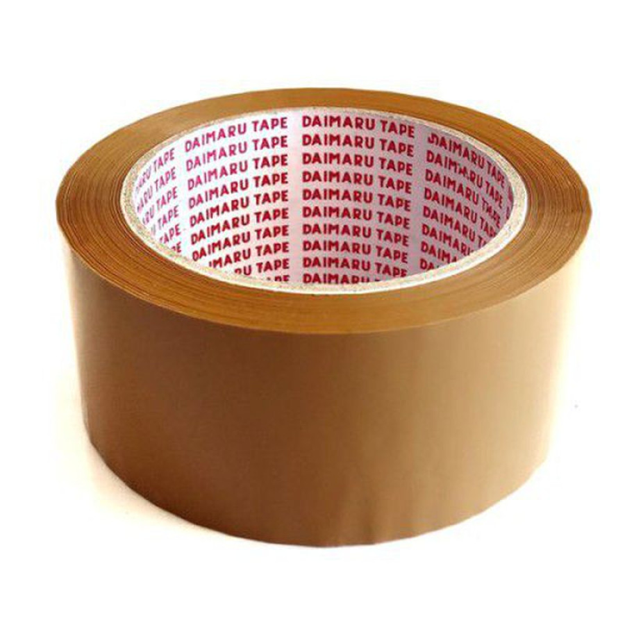 Isolasi Lakban Coklat / OPP Daimaru Tape 2 Inch 48mm 90 yard