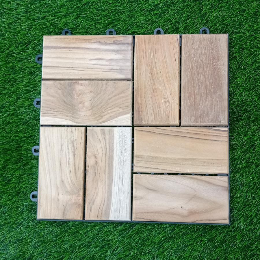 Decking Tile Lantai Kayu