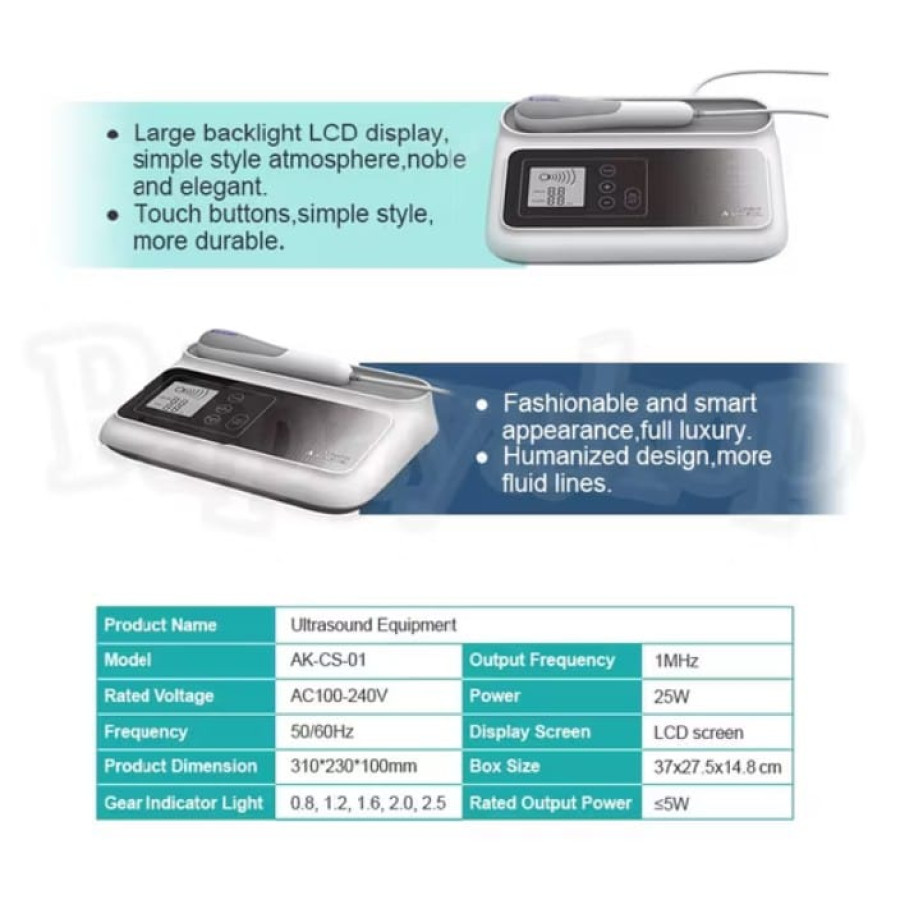 ULTRASOUND FISIOTERAPI PORTABLE AK-CS-01